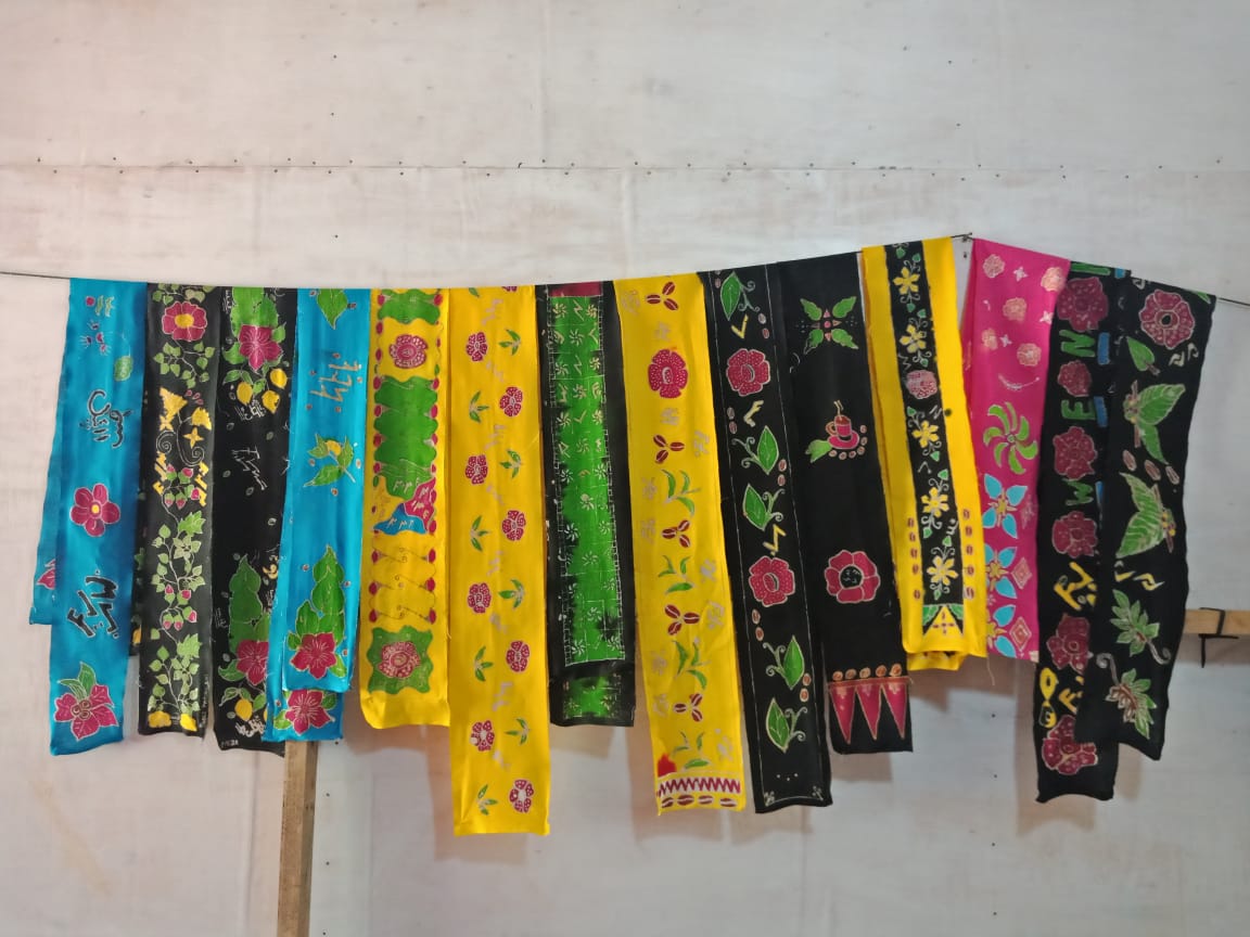 Syal Batik Diwo Kepahiang (Hand Made) – Yayasan Az zahra Kepahiang