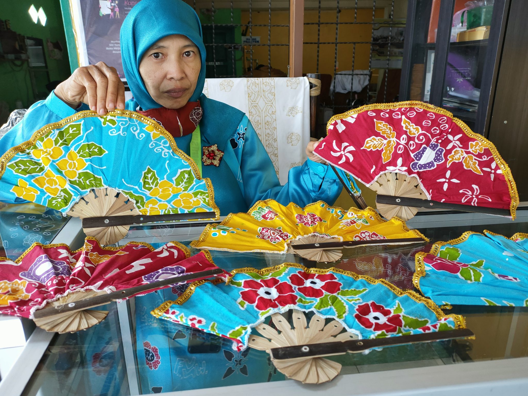 Masker Kesehatan Batik Diwo – Yayasan Az zahra Kepahiang