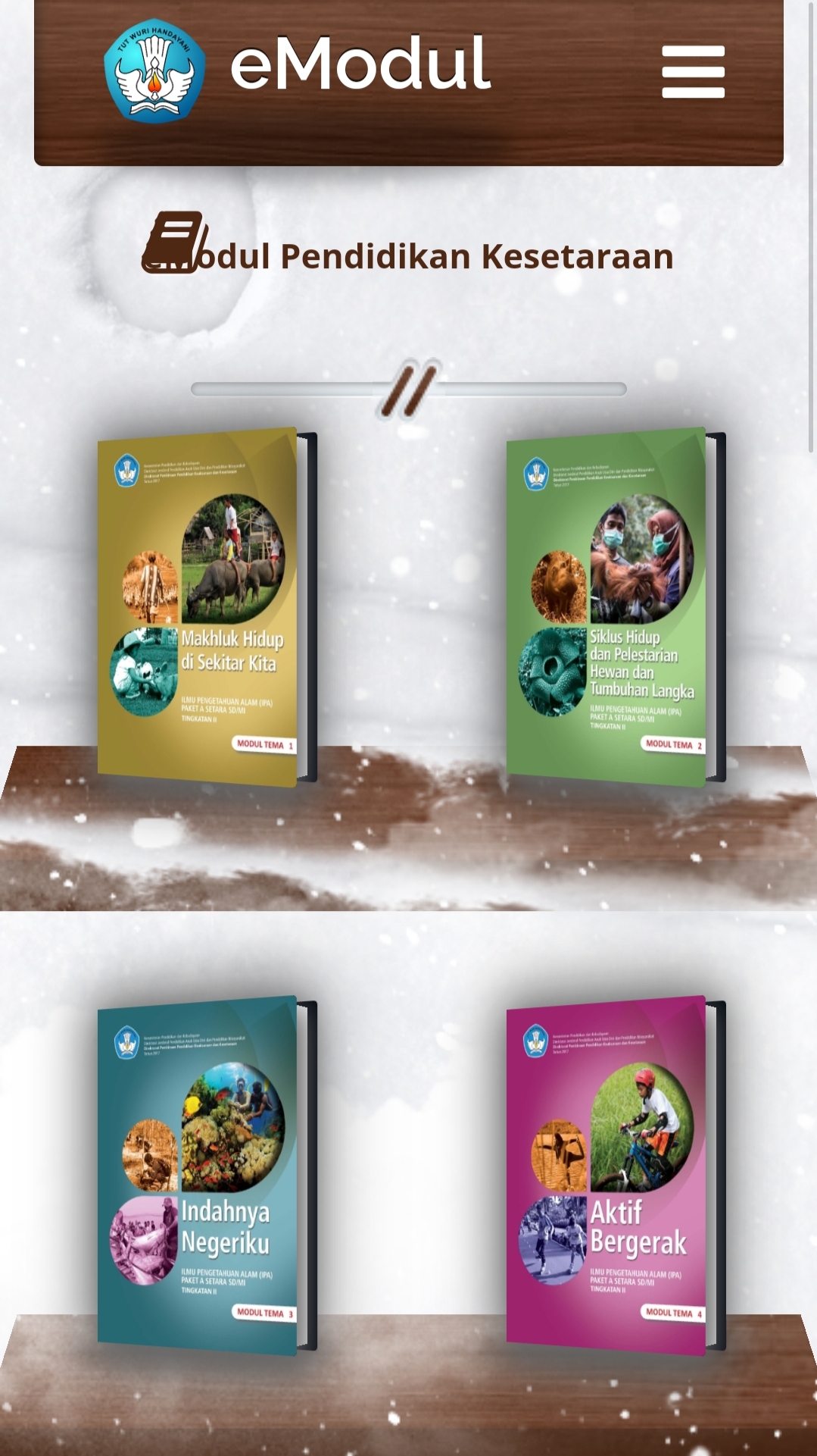 Cetak Modul Paket A, B, C Semester Genap – Yayasan Az zahra Kepahiang